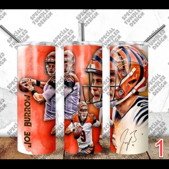 Hand Crafted | Dining | Joe Burrow Cincinnati Bengals Stainless Steel ...